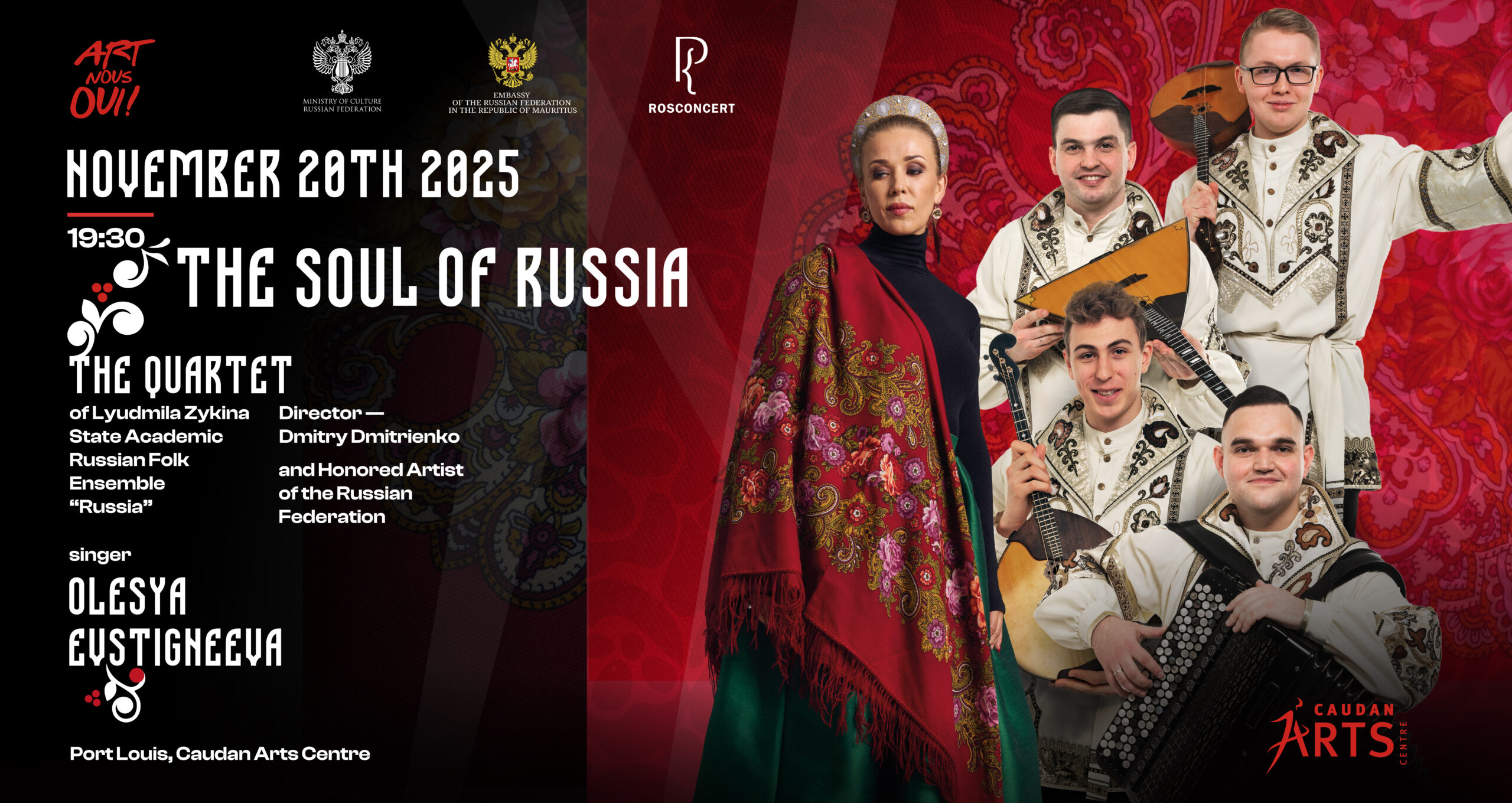 The Soul of Russia - Le Caudan Waterfront